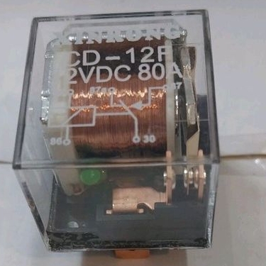 RELAY DC 12V/80 AMPERE 5 PIN HIGH CAPACITY FOR PISO NET/ CAR COINBOX ...