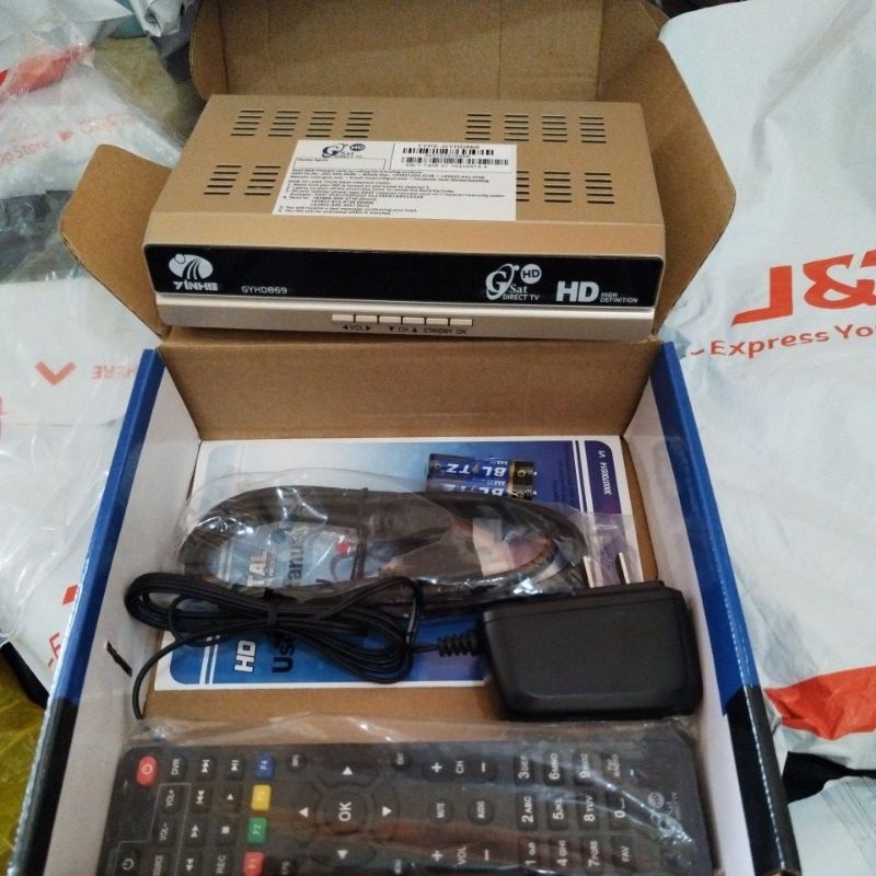 BRAND NEW GSAT HD BOX WITH FREE LOAD 500(1MONTH) | Shopee Philippines