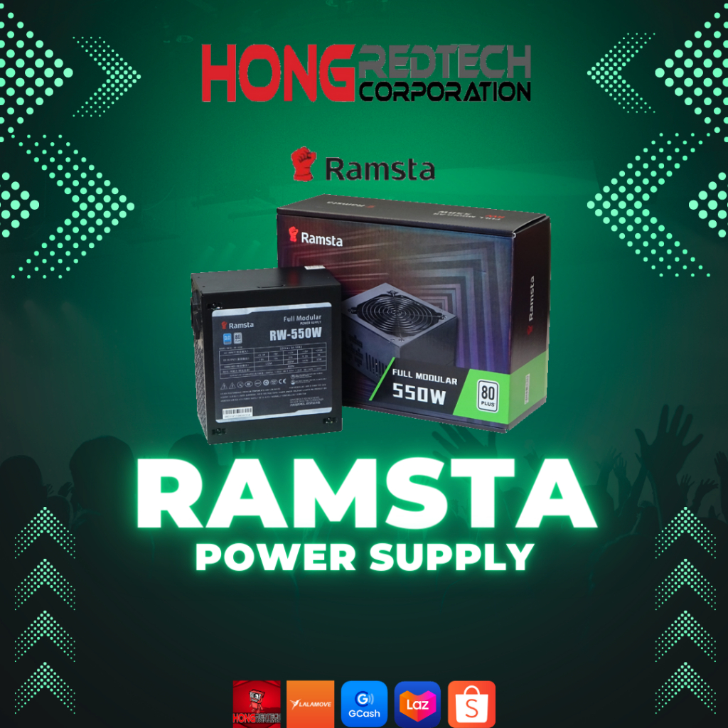 RAMSTA TRUE RATED POWER SUPPLY | Shopee Philippines