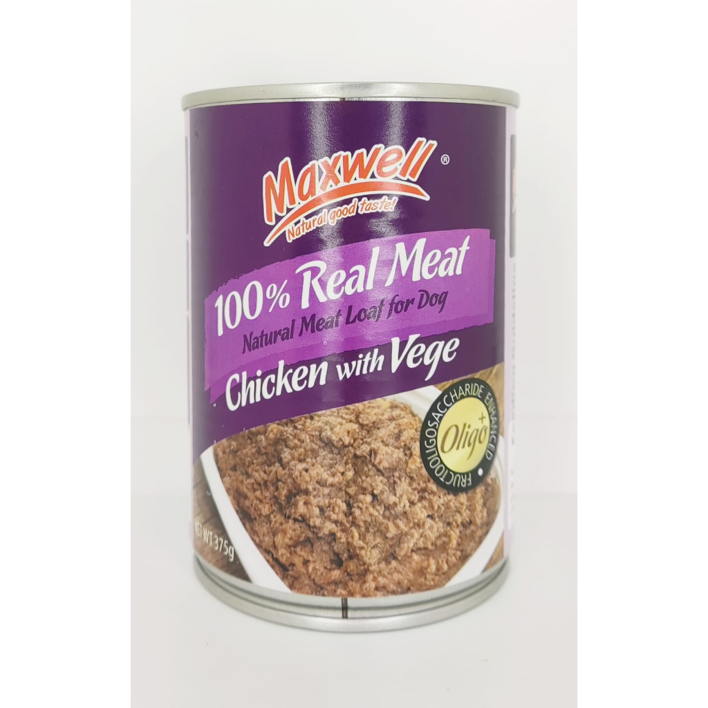 Maxwell Dog Food Natural Meat Loaf for Dog 375g (Expiry date: Feb 14 ...