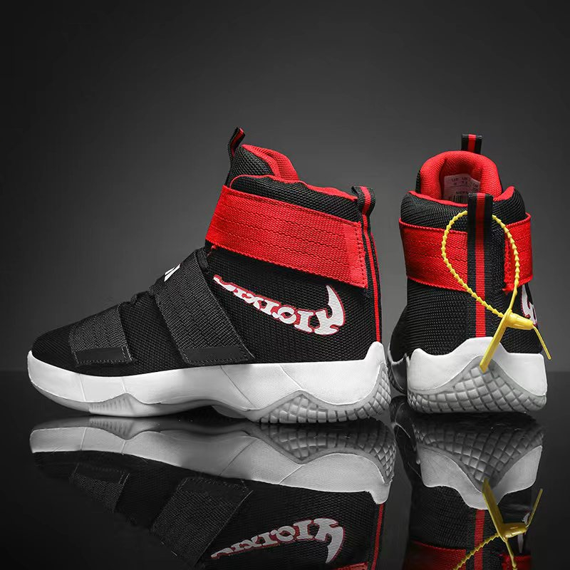 FSA Fashion Sports fashion Lebron canvas high cut basketball shoes for ...