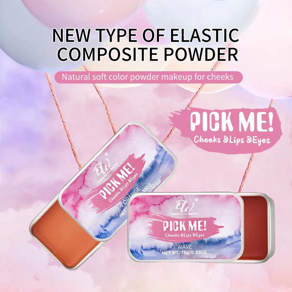 DW Pick Me 8 Shdaes Blush Clay For Lips & Eyes & Cheeks 10g | Shopee ...