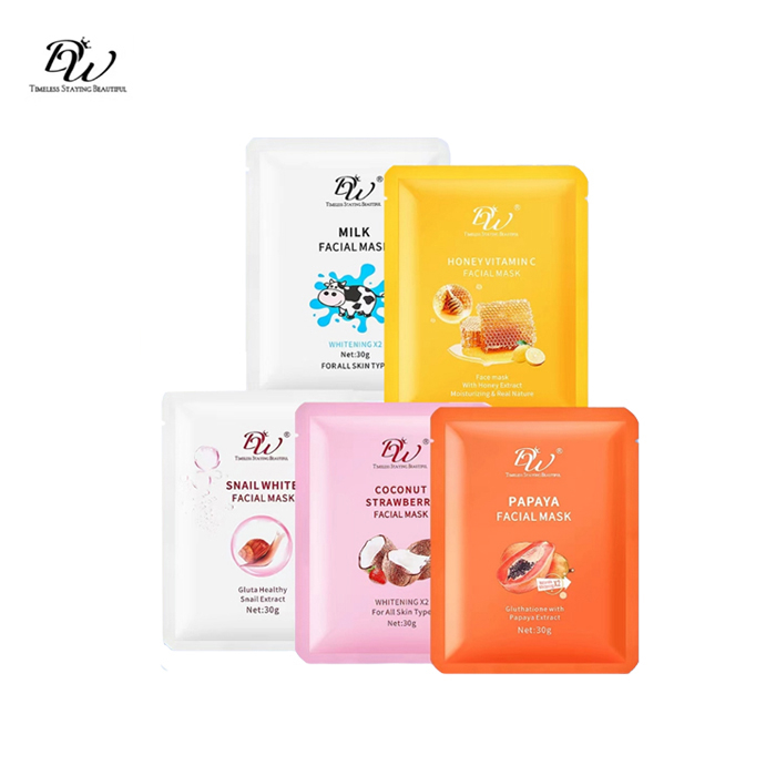 DW New Facial Mask Whitening Mask 8pcs / set (30g*8) | Shopee Philippines