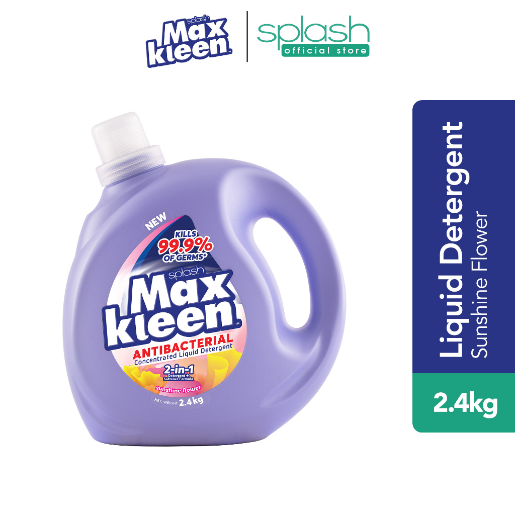 Splash MaxKleen Antibacterial Concentrated Liquid Detergent - Sunshine ...