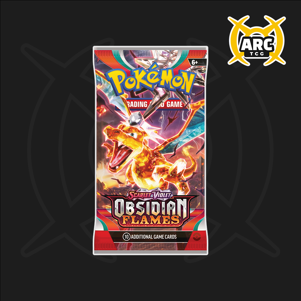 Obsidian Flames - Pokémon TCG: Scarlet & Violet Booster Pack | Shopee ...