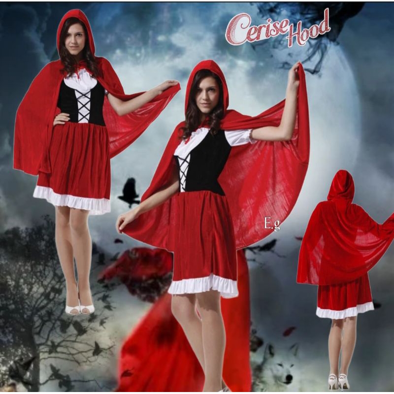 Red Riding hood Costume for adult | Shopee Philippines
