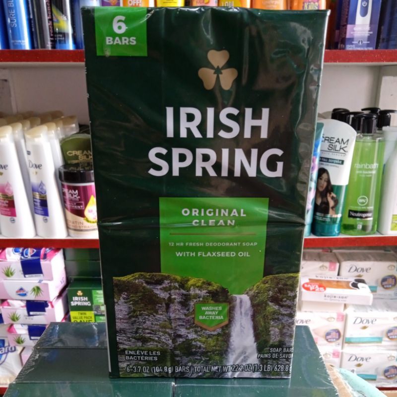 Irish Spring Original Clean x6 | Shopee Philippines