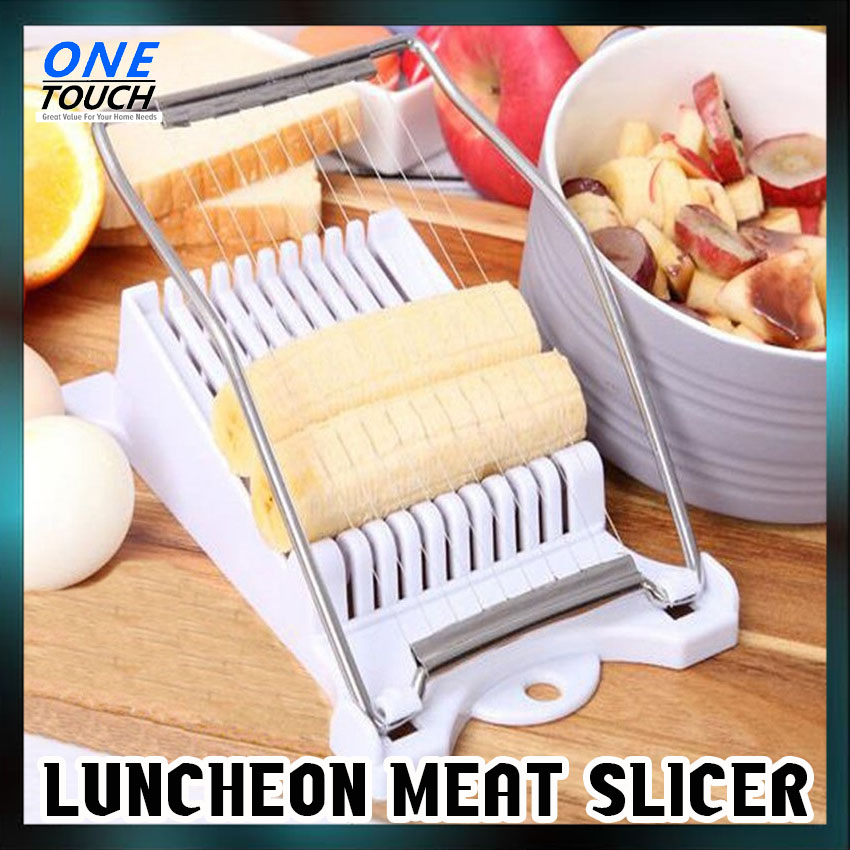 ONETOUCH Luncheon Meat Boiled Egg Fruit Slicer Soft Food Cheese Sushi ...