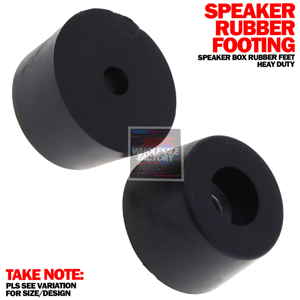 🟦 Speaker Rubber Footing Speaker Box Rubber Feet 🟦 | Shopee Philippines