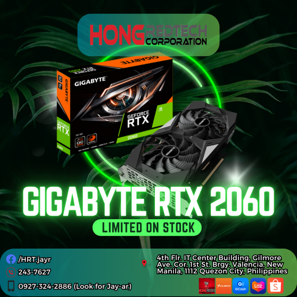 GIGABYTE RTX 2060‼️ SECOND HAND GRAPHICS CARD | Shopee Philippines