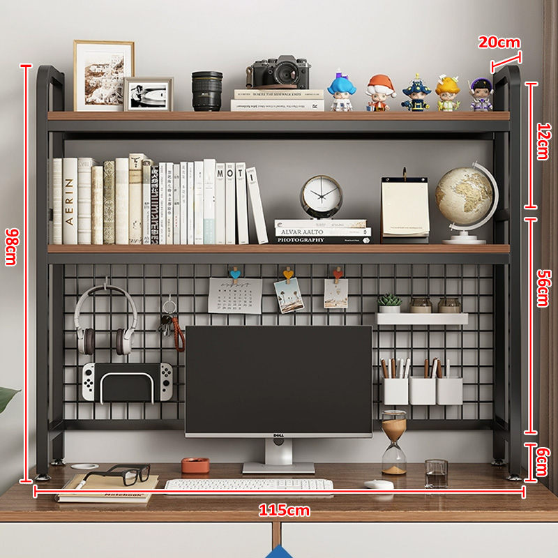 COD Desktop Organizer Tabletop Rack Multi-laver Student Bookshelf ...