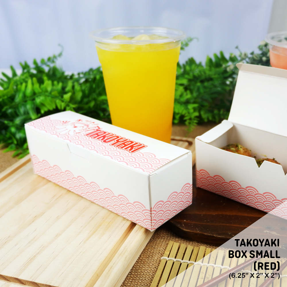 Takoyaki Box Small with Design 50pcs. | Shopee Philippines