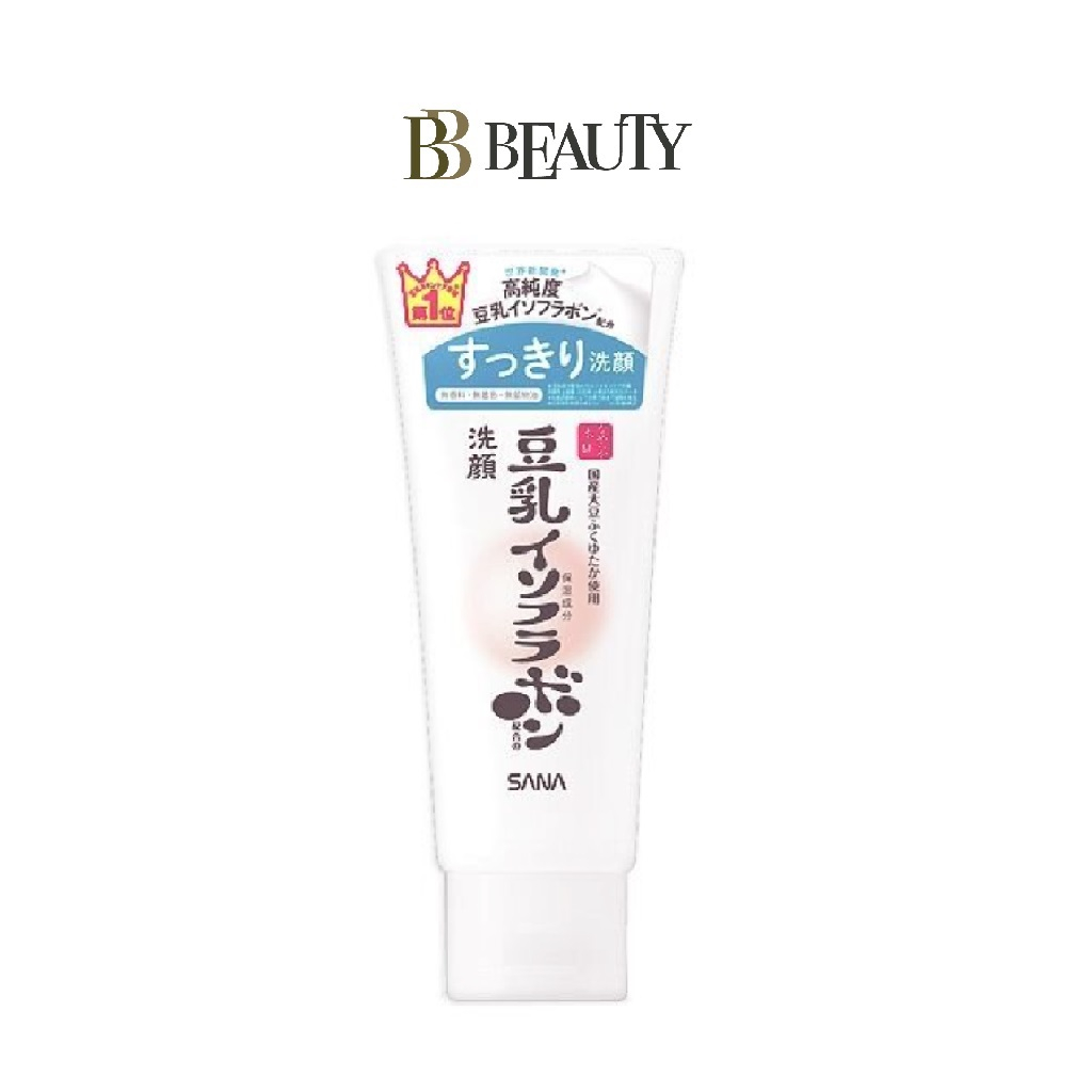 [New Version] Sana Nameraka Honpo Soymilk Cleansing Face Wash Foam 150g (Blue) | Shopee Philippines