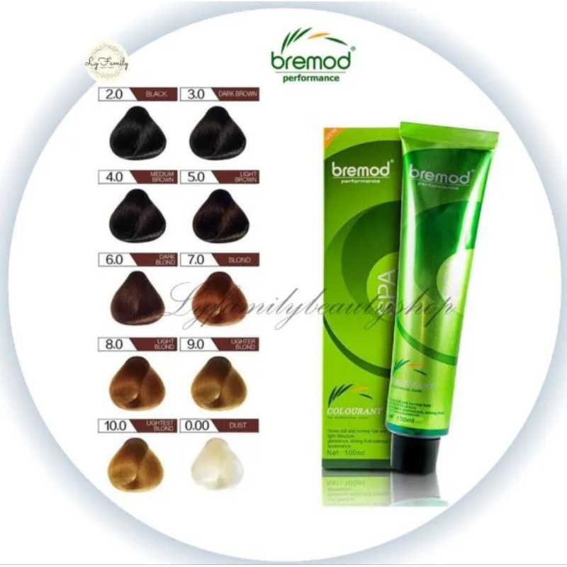 Bremod Hair Color Dye Natural Color | Shopee Philippines