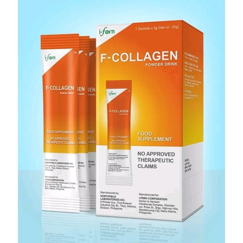 Ifern F-Collagen 5g x 7 sachets | Shopee Philippines