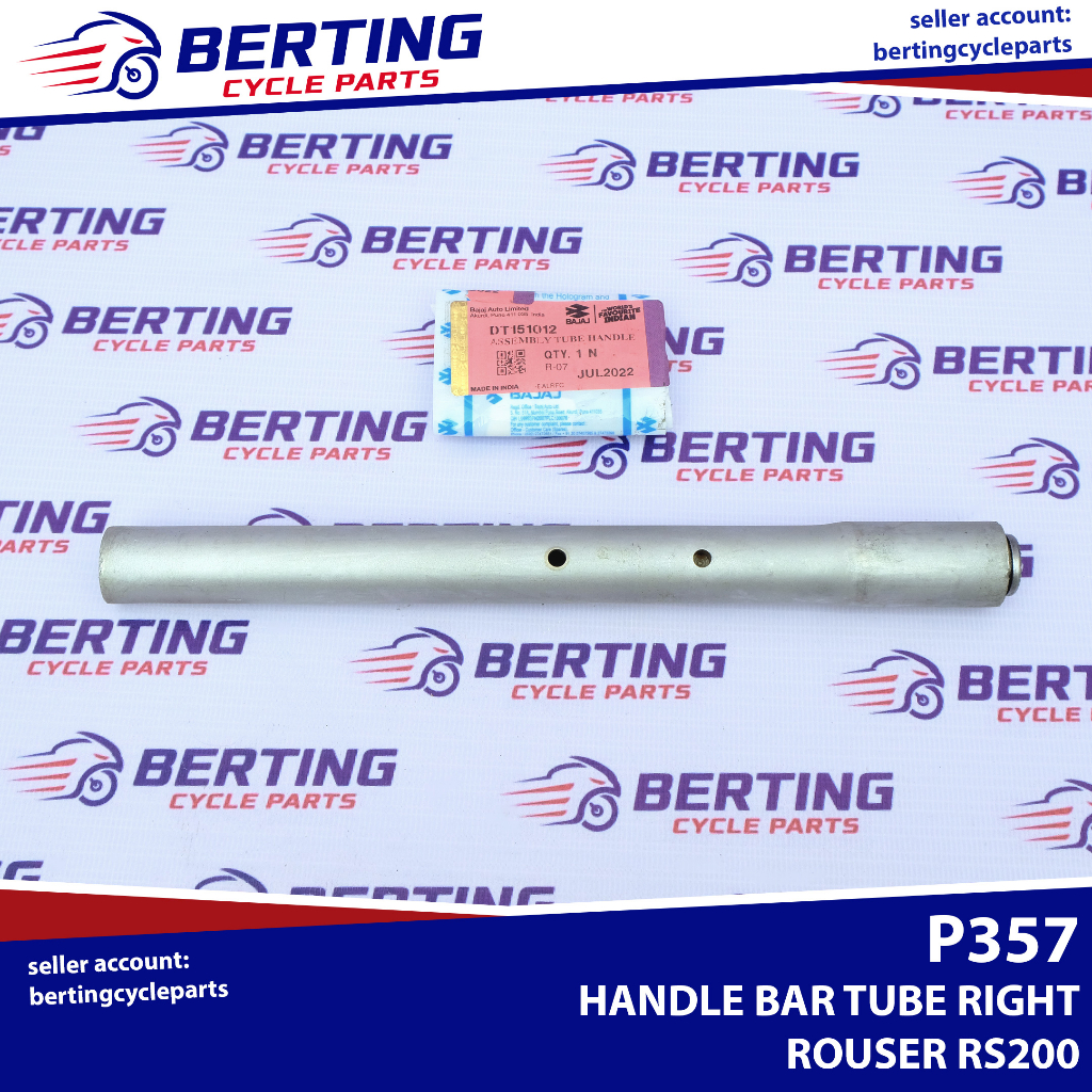 HANDLE BAR TUBE HANDLEBAR Rouser RS200 Genuine DT151010 DT151012 ...