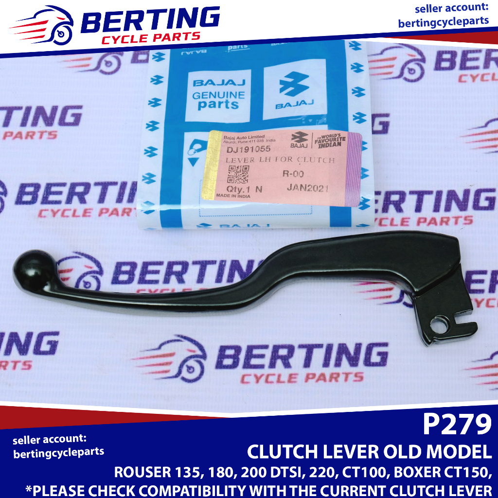 CLUTCH LEVER OLD MODEL Rouser 135 180 200 DTSI old 220 CT100 Boxer ...