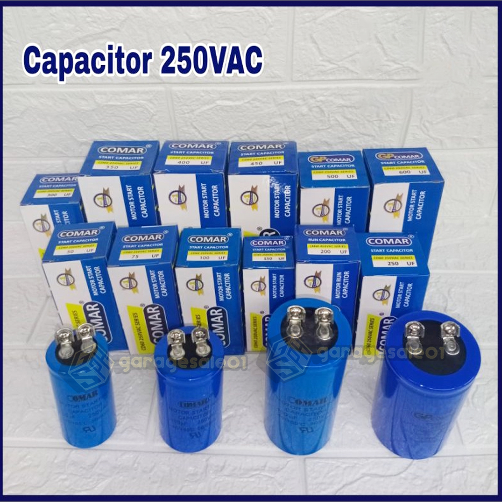 Starting Capacitor 250VAC 50uf 75uf 100uf 150uf 200uf 250uf 300uf 350uf ...