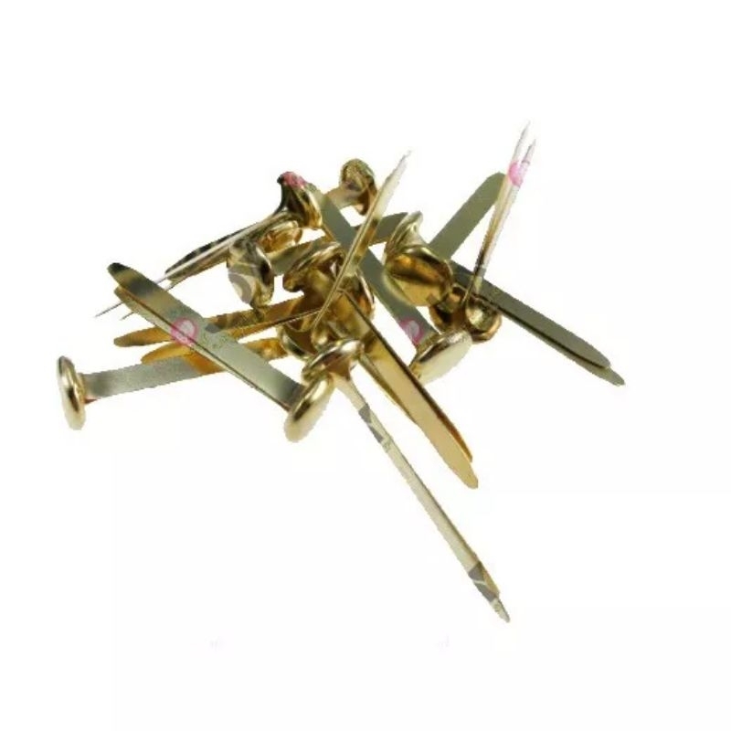 1" [2.5cm] & 3/4" [1.9cm] HBW Round Head Paper Fastener per Box (100's ...