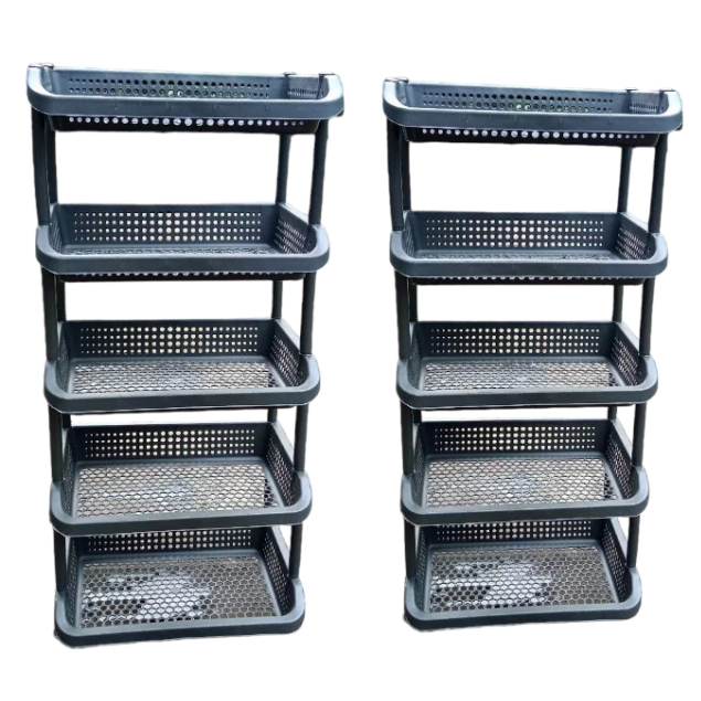 SHOE RACK Sampaguita 5L / PLASTIC UTILITY RACK/basket ( read our ...