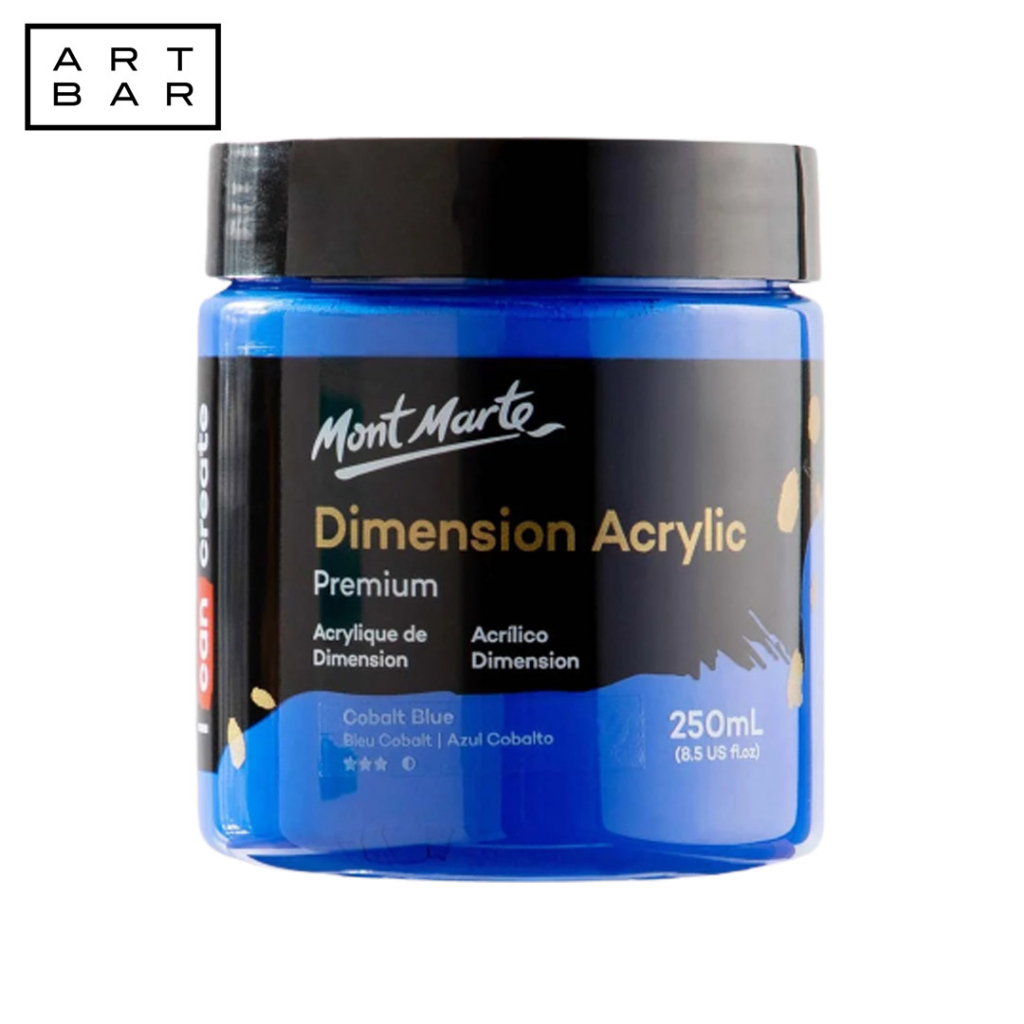 Mont Marte Acrylic Color Pmda2522 250ml Cobalt Blue | Shopee Philippines