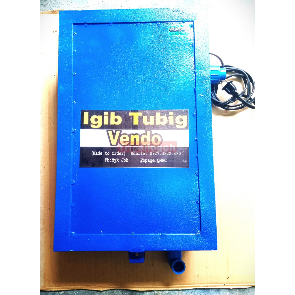 Igib Tubig Vendo Machine (Wall Mounted) ITVM Galva Steel PlugNPlay ...