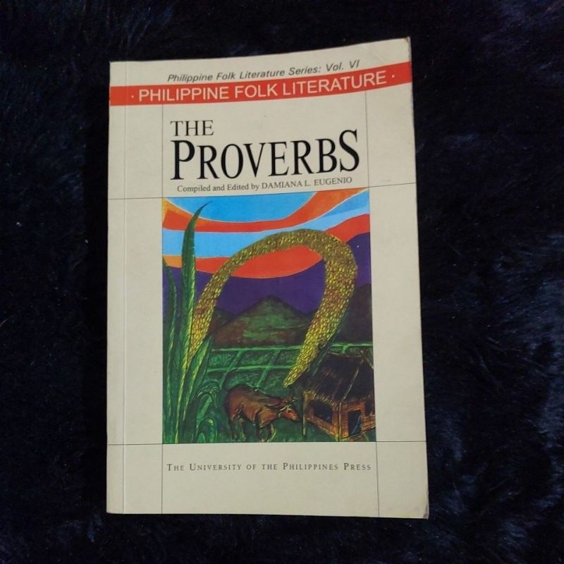 THE PROVERBS PHILIPPINE FOLK LITERATURE | Shopee Philippines