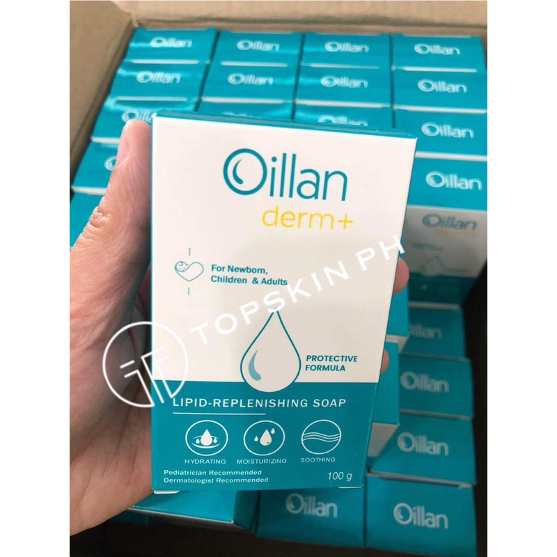 Oillan Bar Derm+ Lipid Replenishing Soap NEW PACKAGING | Shopee Philippines