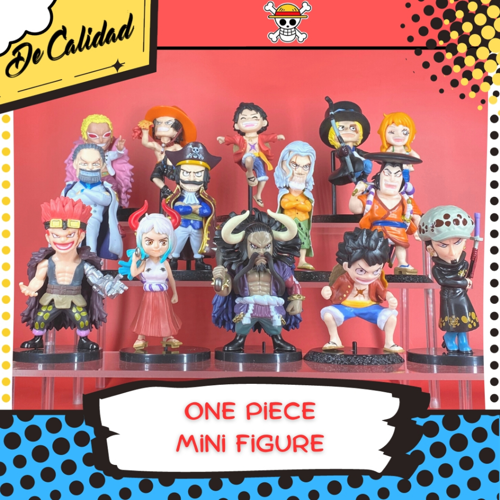 One Piece Kaido Roger Garp Luffy Oden Eustass Yamato Mini Figure ...
