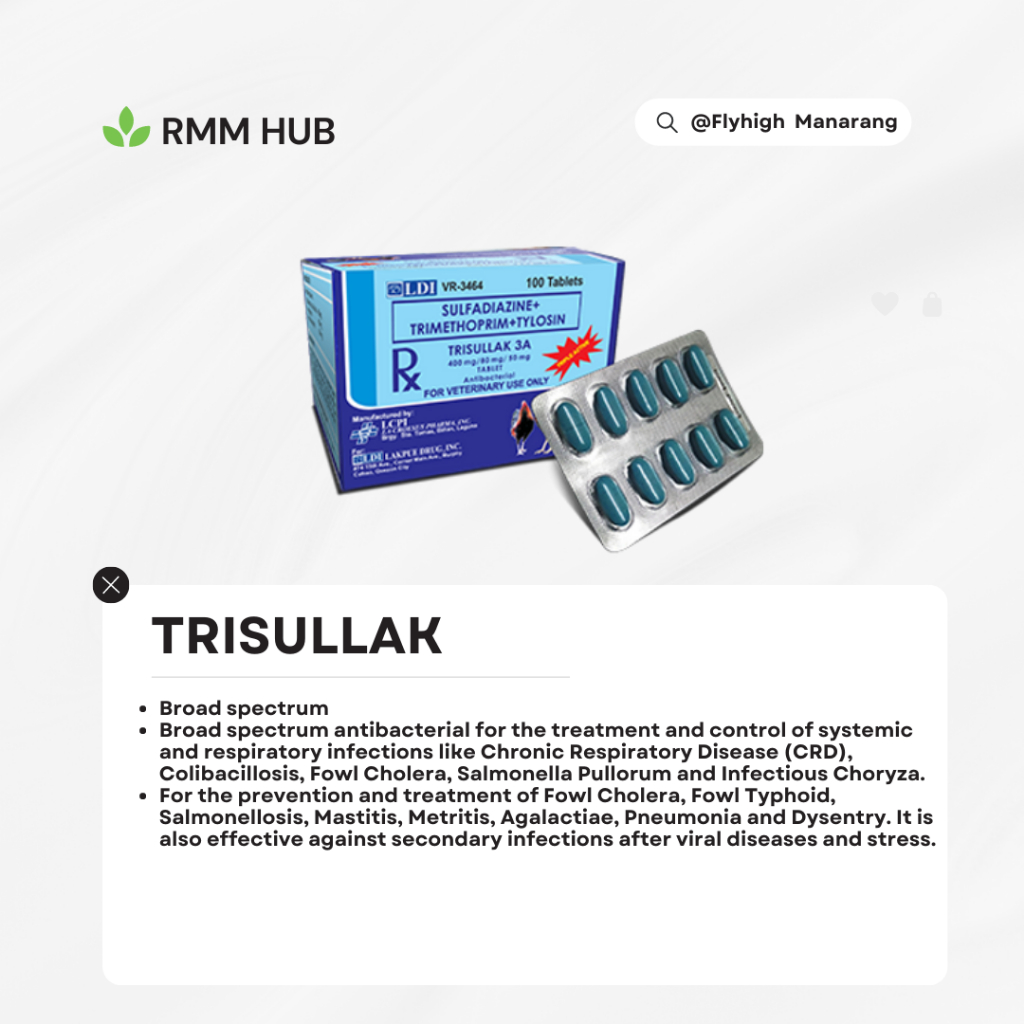 TRISULLAK 3A TABLET / POWDER RMM HUB | Shopee Philippines