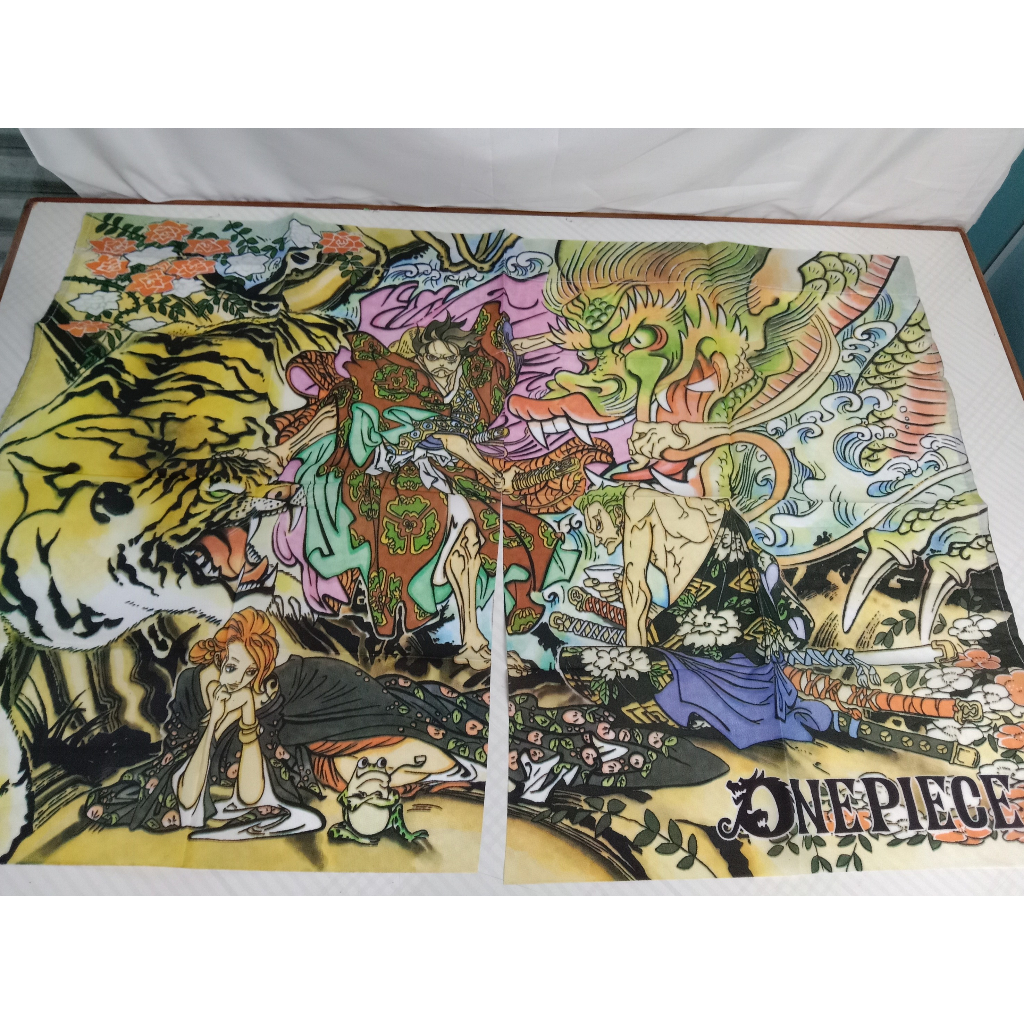 One Piece Wano Country Arc Wallpaper / Flag Style | Shopee Philippines