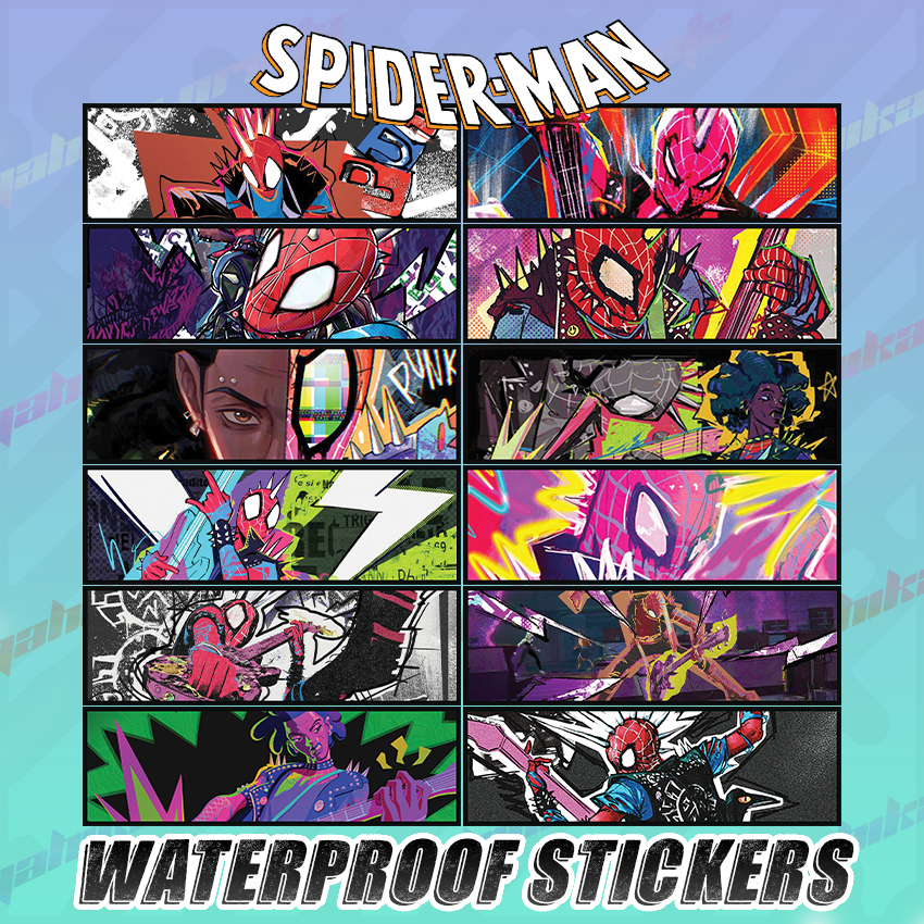 SPIDER-PUNK 】WATERPROOF VINYL STICKER | SOLD PER PIECE | Shopee Philippines