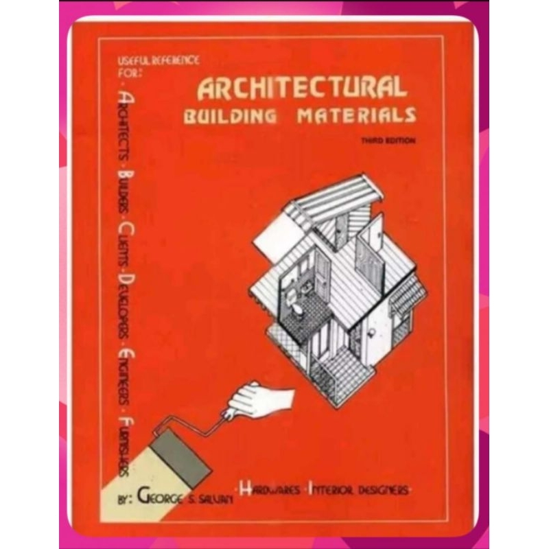 ARCHITECTURAL BUILDING MATERIALS Book 2 by George Salvan | Shopee ...