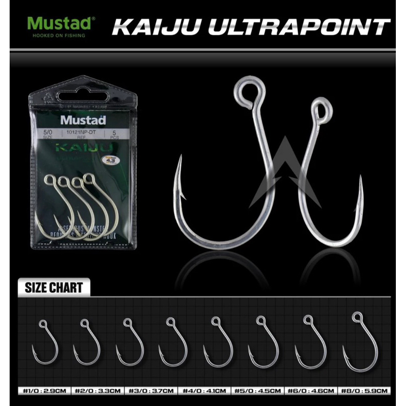 Inline Hooks (Mustad / Kaiju ultrapoint) | Shopee Philippines