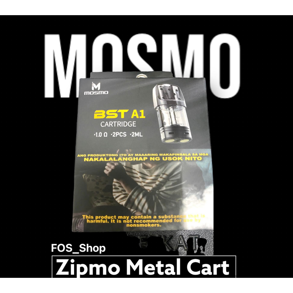 MOSMO BST A1 REPLACEMENT CART FOR ZIPMO METAL sold by pack (2pcs/pack ...