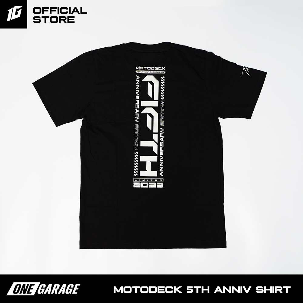 Motodeck 5th year Anniversary Shirt | Shopee Philippines