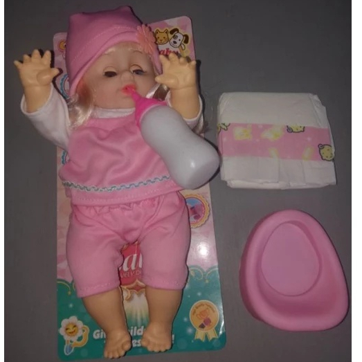 LINLAN NEW COD BABY ALIVE DOLL WITH SOUND CHANGE DIAPER HIGH QUALITY ...