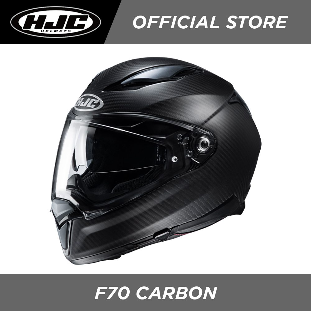 HJC Helmets F70 Carbon Matte Black | Shopee Philippines