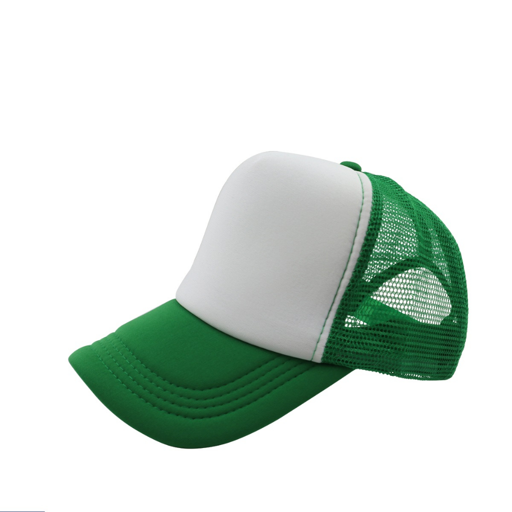 Sublimation Printable Net Cap Mesh Baseball Caps Adjustable Trucker Cap ...