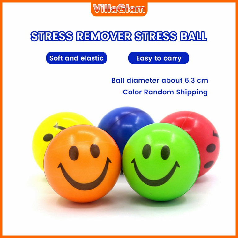 Stress Ball Smiley Emoji squeeze bouncy balls stress relief toys High ...