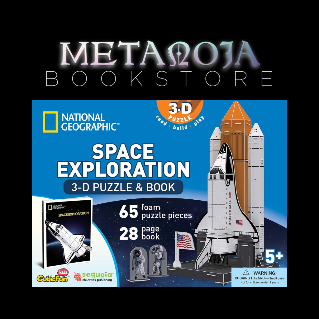 NATIONAL GEOGRAPHIC: SPACE EXPLORATION (3-D PUZZLE AND BOOK) | Shopee ...