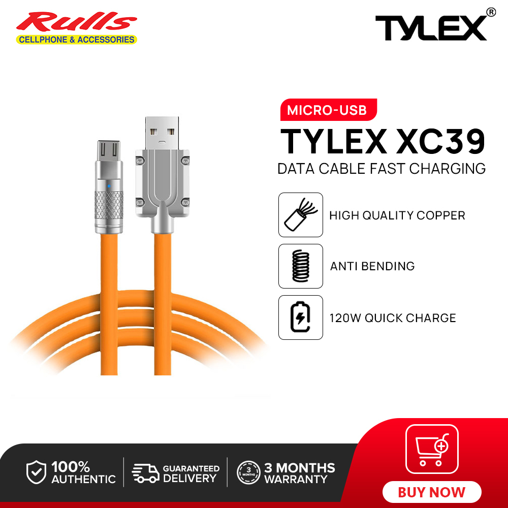 TYLEX XC39 Micro-USB / Type-C Data Cable | Ultra Strong Anti-Bending ...
