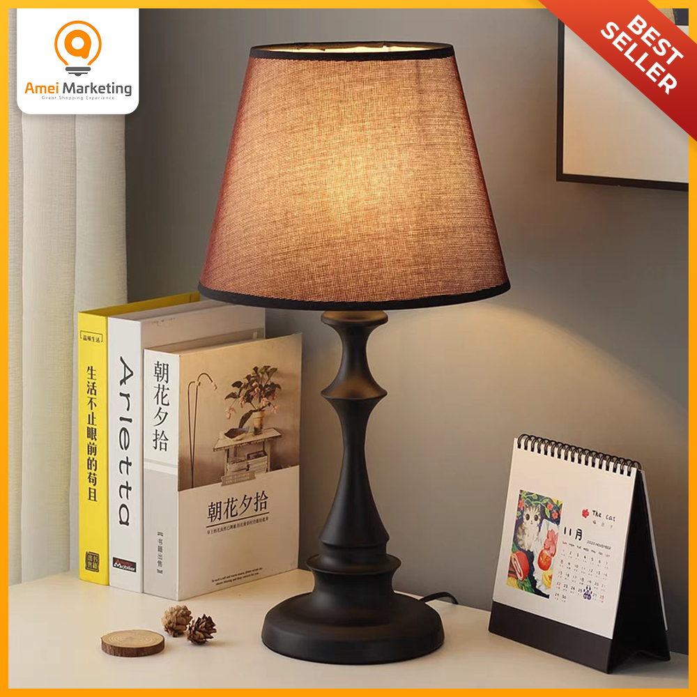 AMEI Retro Project Decoration Office Study Table lamp (Bulb not ...