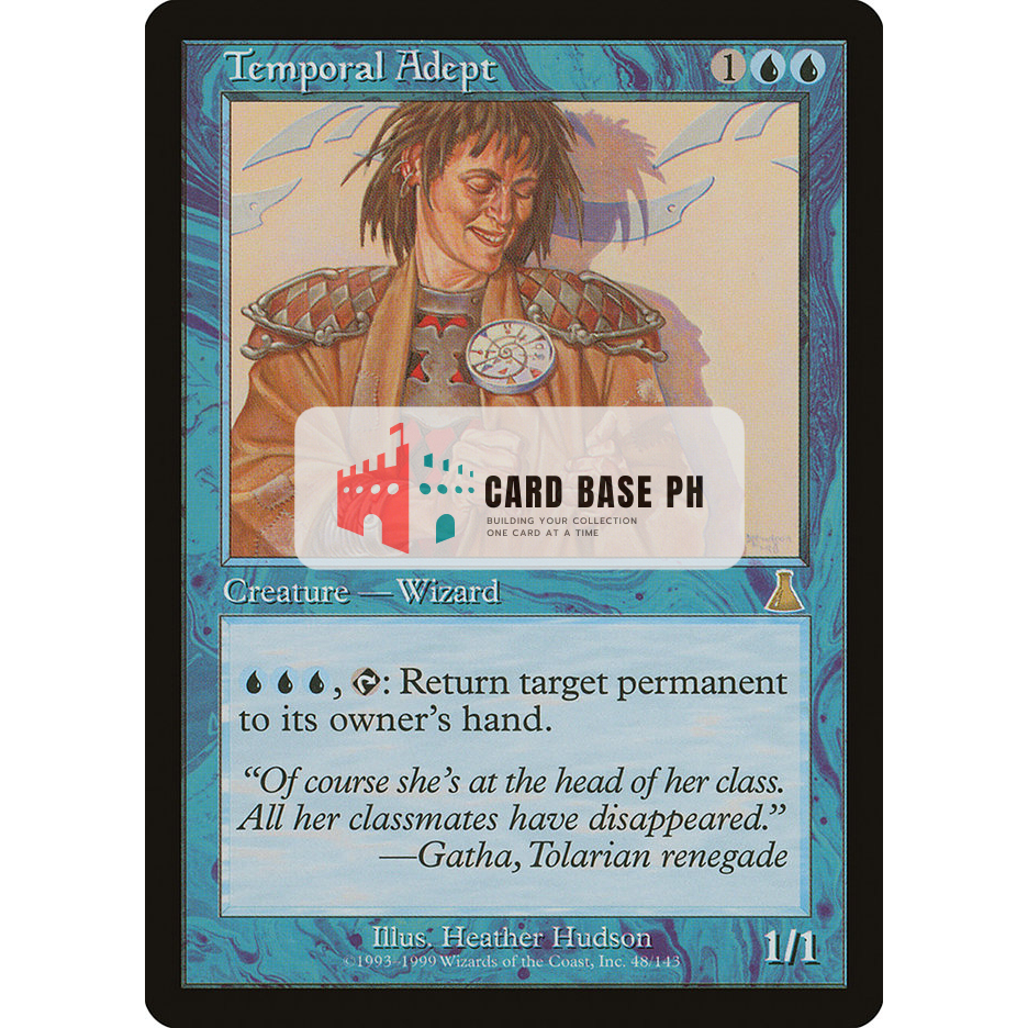 Temporal Adept(Lightly Played) - Magic the Gathering Trading Card | Shopee Philippines
