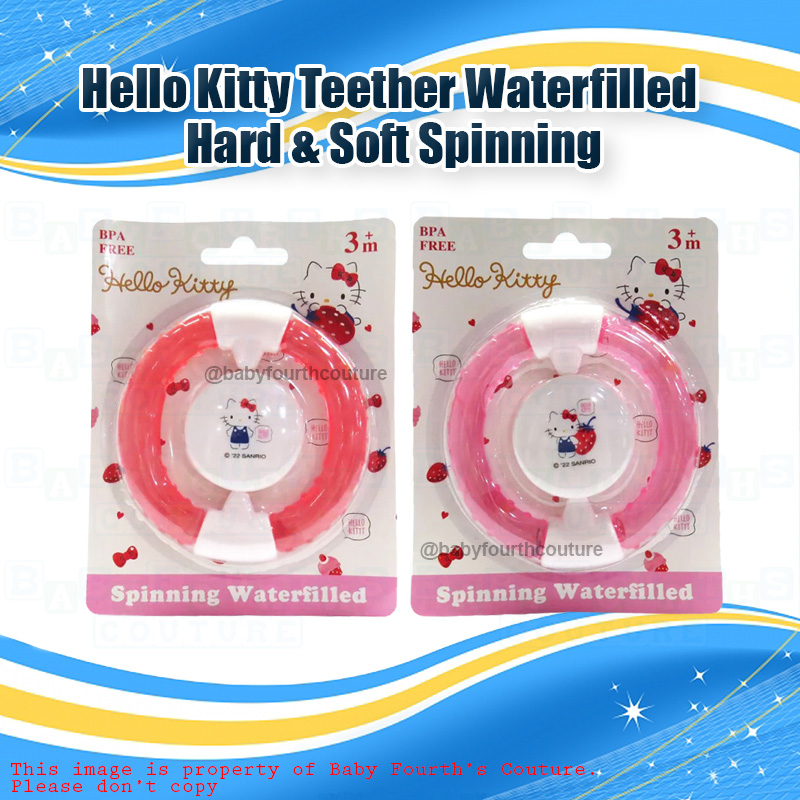 COD Hello Kitty Teether Waterfilled Hard & Soft Spinning KT-T202239 ...
