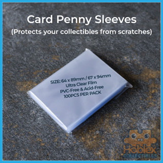 Penny Sleeve Card Holder/Protector (KPOP, NBA, Pokemon, Yu-Gi-Oh ...