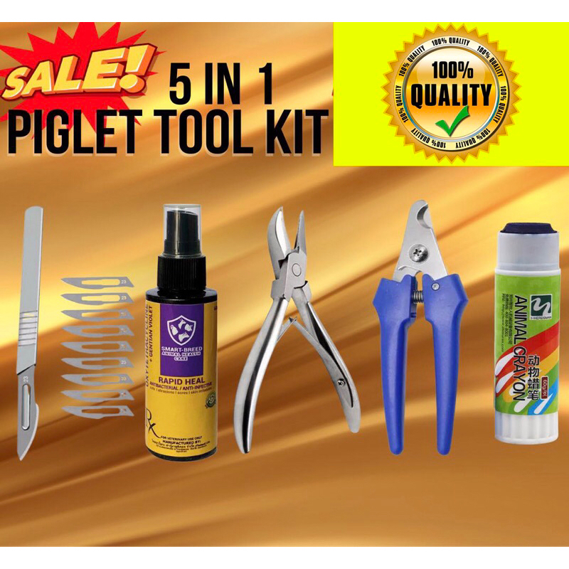 Piglet Tool Kit Set (5 in 1 Original) | Shopee Philippines