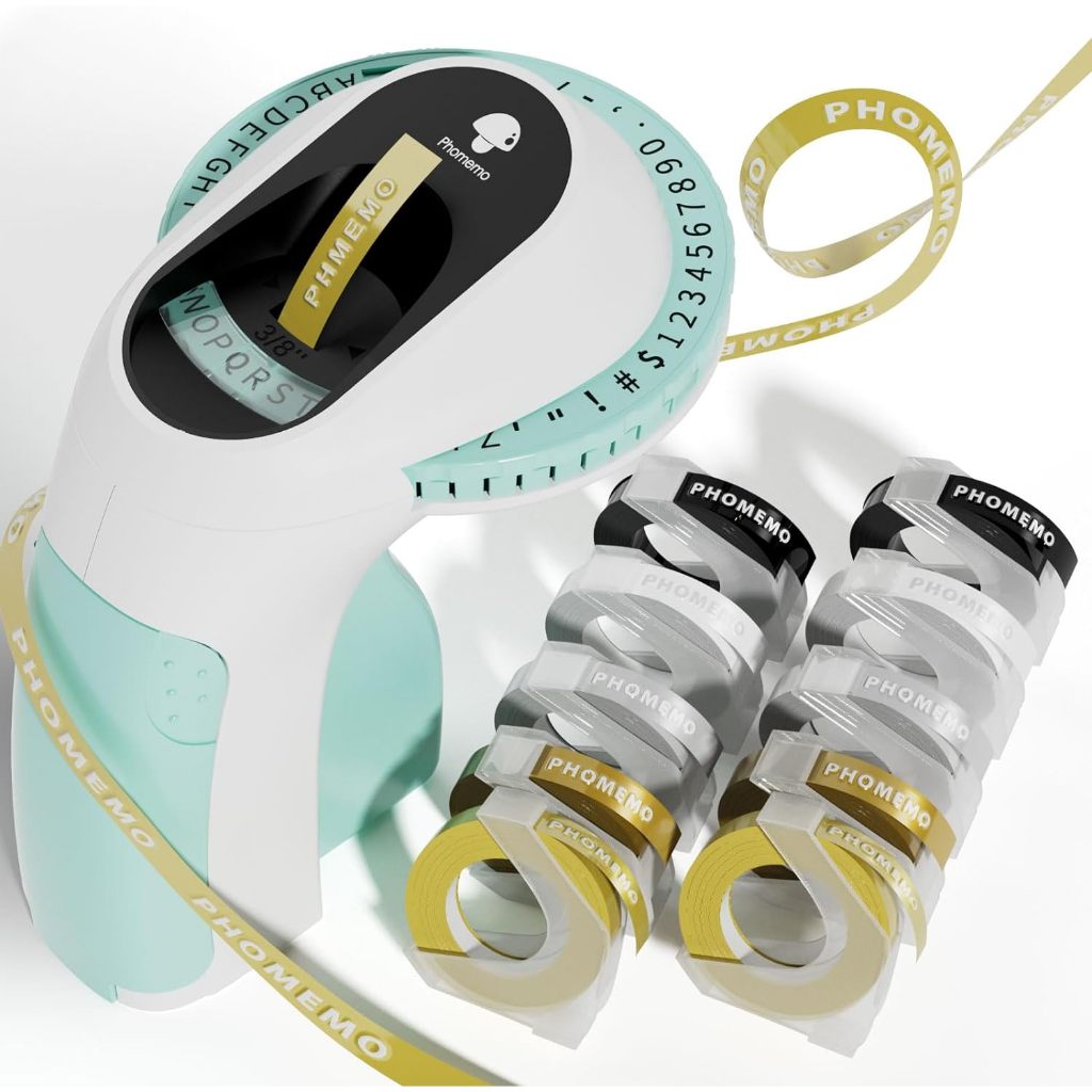 E975 3d Embossing Label Maker Machine For 9mm Embossed Tapes Label