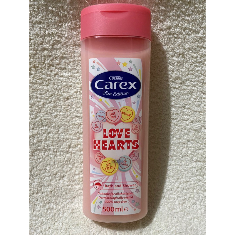 Carex Love Hearts X Body Wash 500ml Shopee Philippines