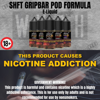 Authentic! SHFT GRIPBAR POD FORMULA E-LIQUID | Shopee Philippines